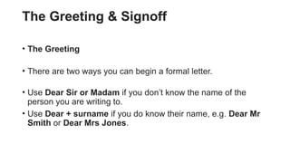 Formal Informal Apology letter.pptxvvvvv | PPTX
