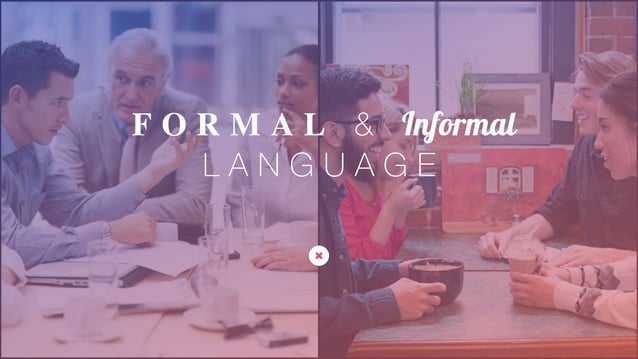 Formal vs. Informal Language | PDF