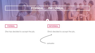 Formal vs. Informal Language | PDF