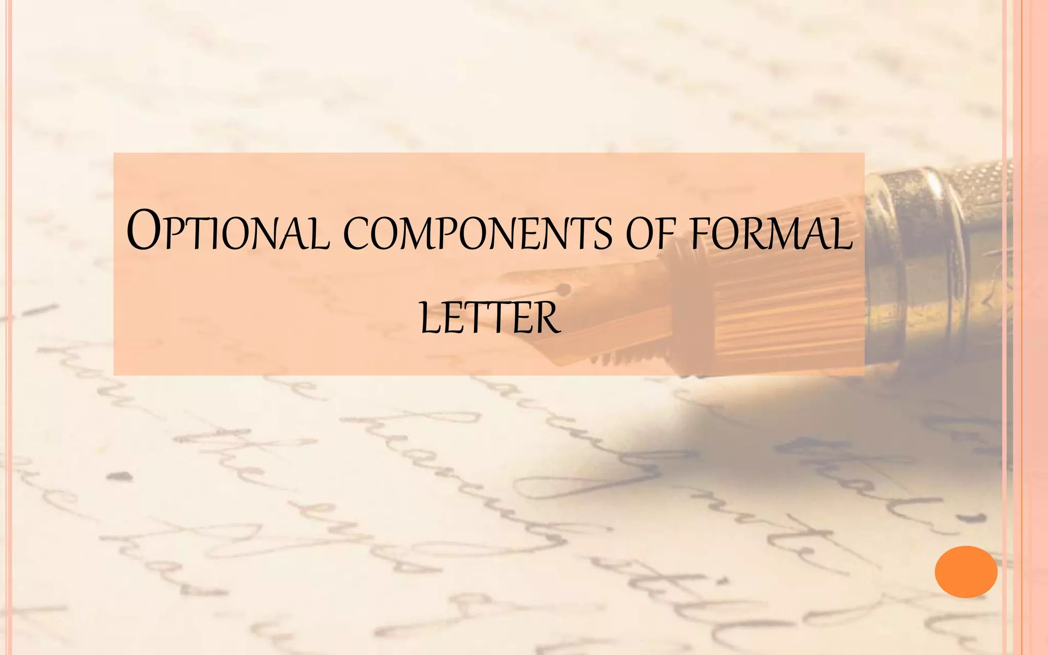 Formal and informal letter | PPTX