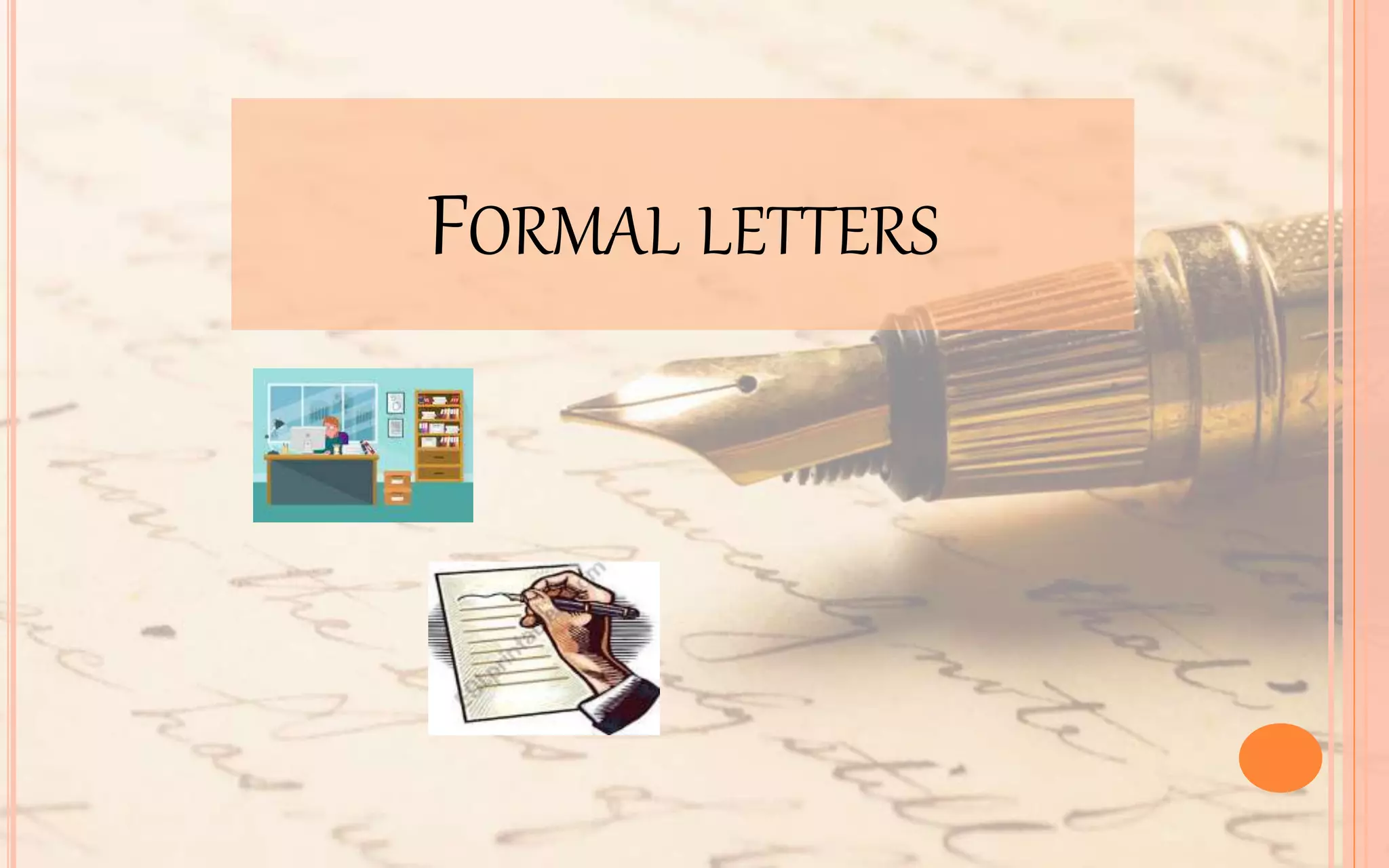 Formal and informal letter | PPTX