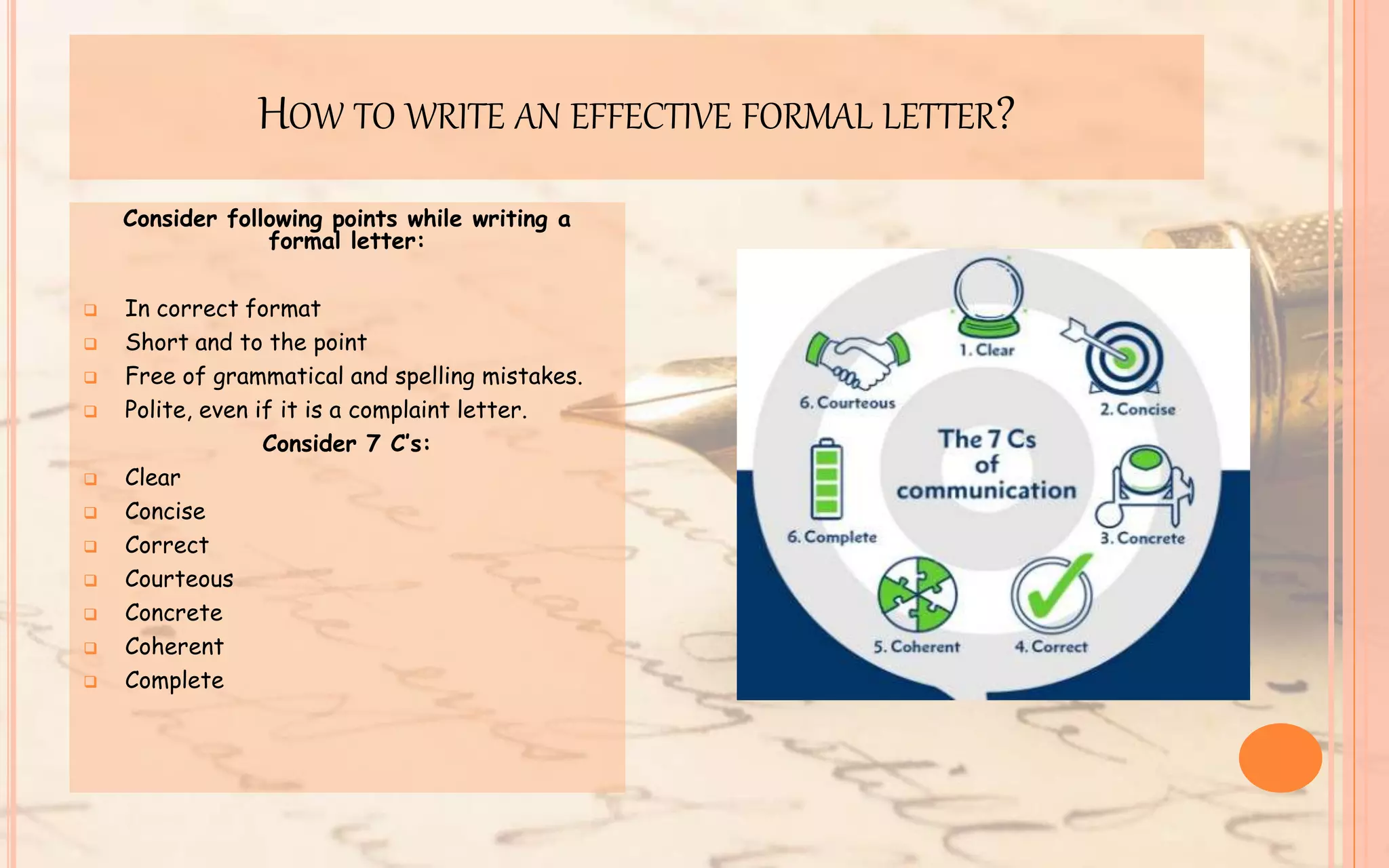 Formal and informal letter | PPTX