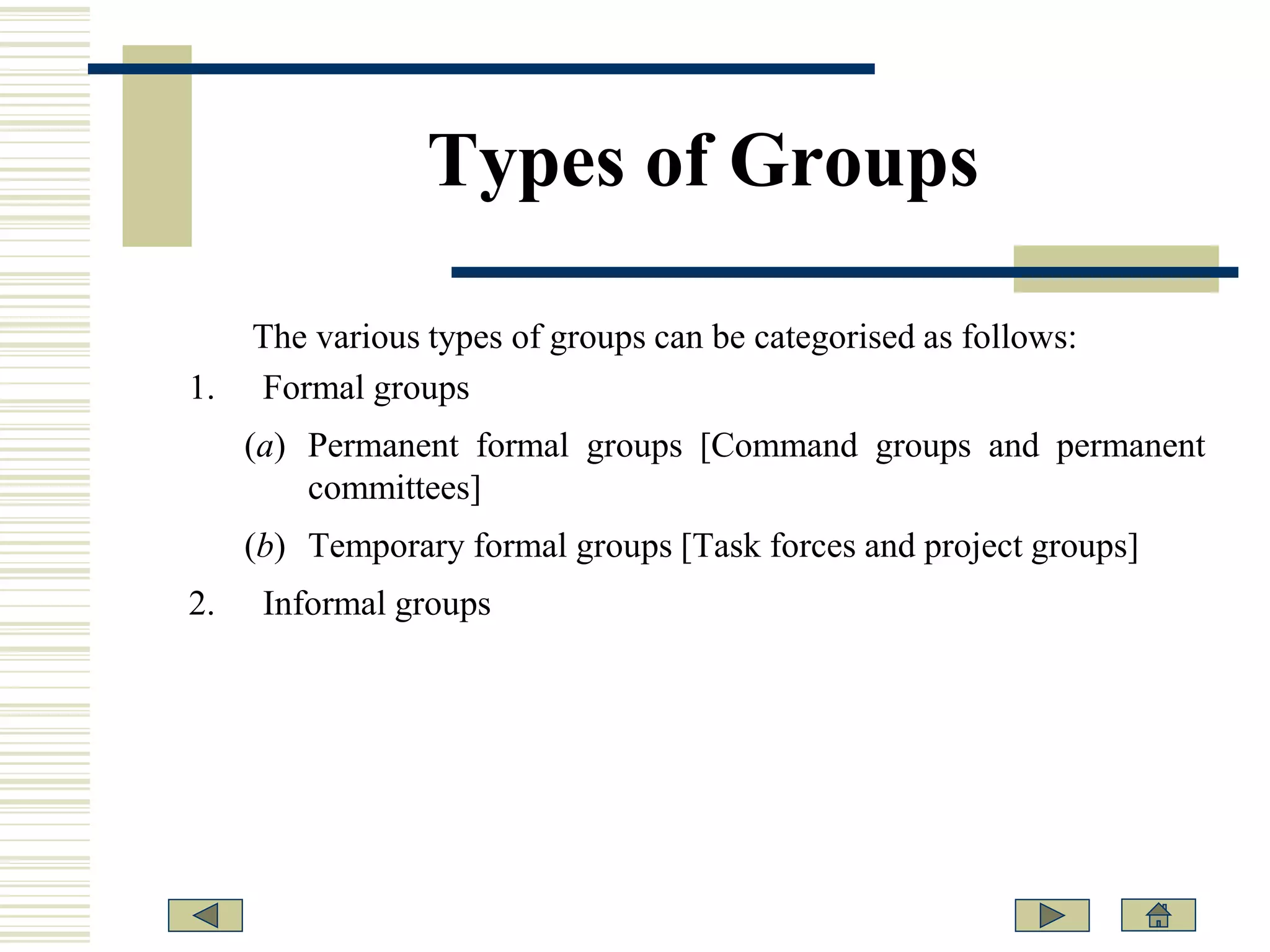 Formal & informal organisational | PDF