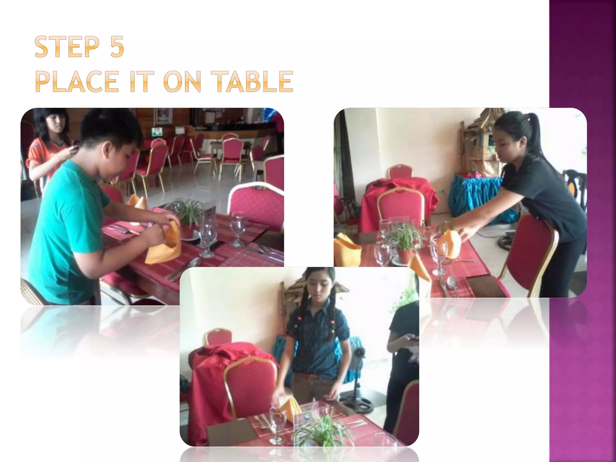 Formal & informal table setting | PPSX