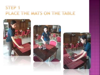 Formal & informal table setting | PPSX