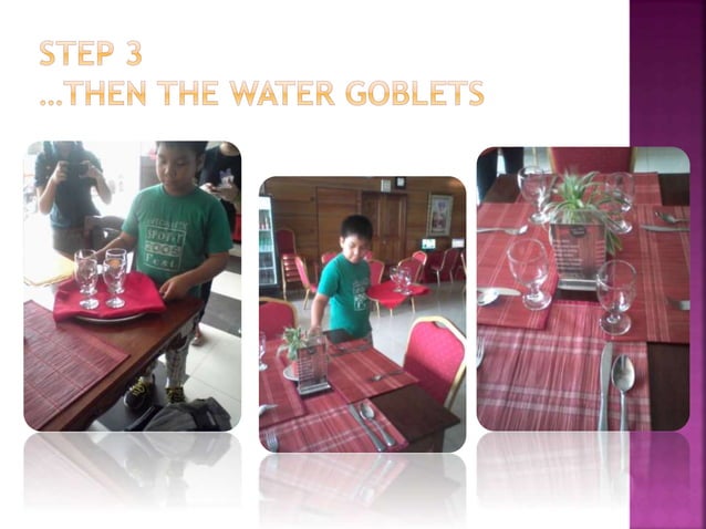 Formal & informal table setting | PPSX