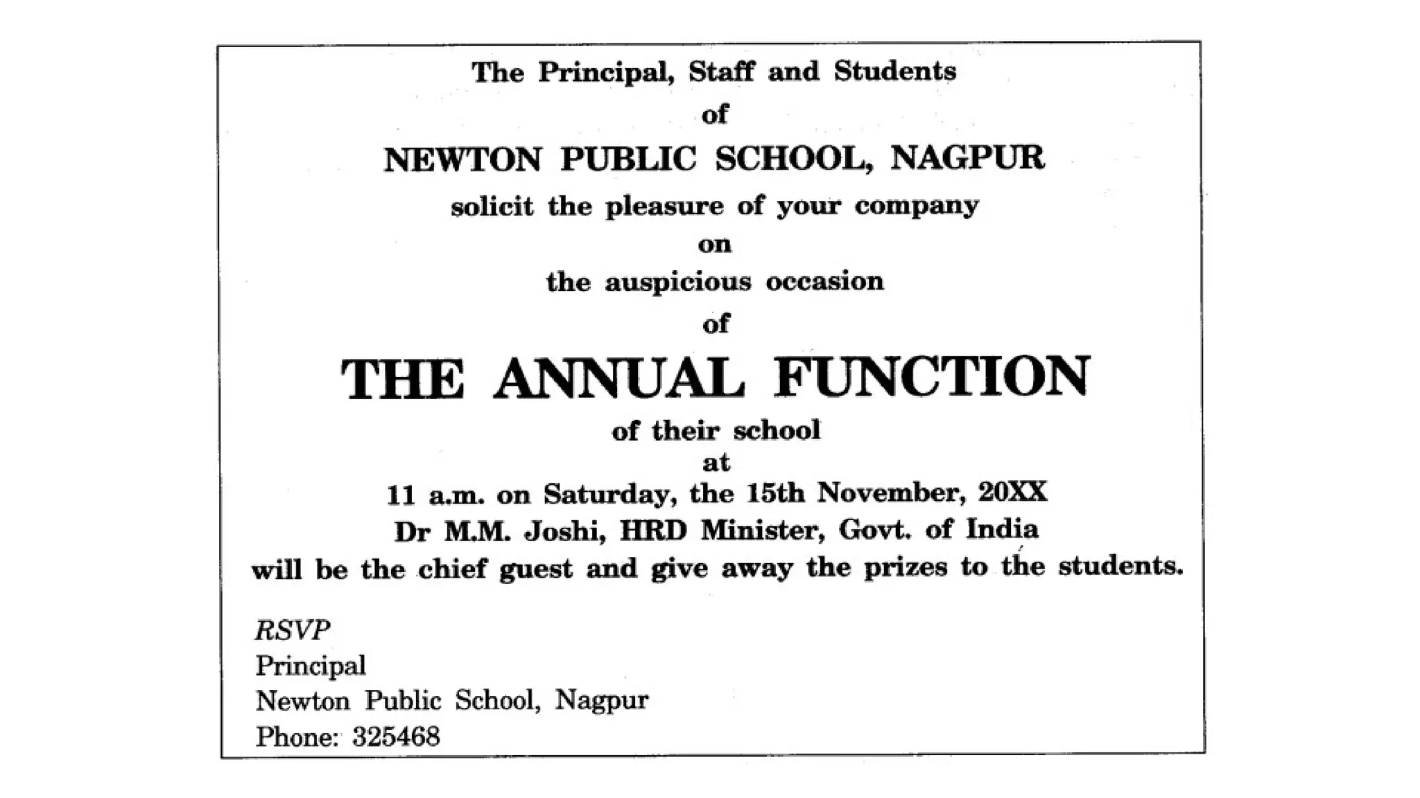 Formal Invitations for class 12 .pptx