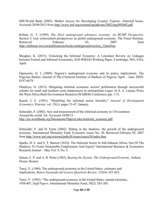 Formalising the informal sector | PDF