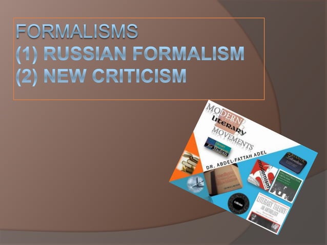 Formalism | PPTX