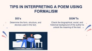 Formalism.pptx A Literary Theory by Ma.C | PPTX