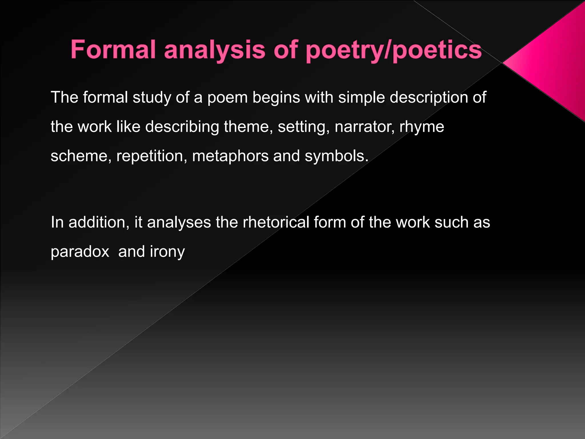formalism.pptx for educational purposes use | PPT