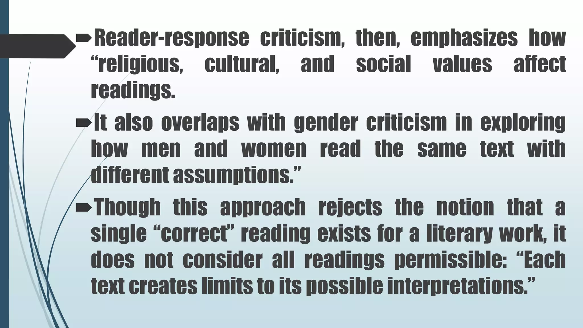 Literary Criticism | PPTX