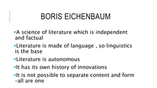 Formalism & new criticism | PPT