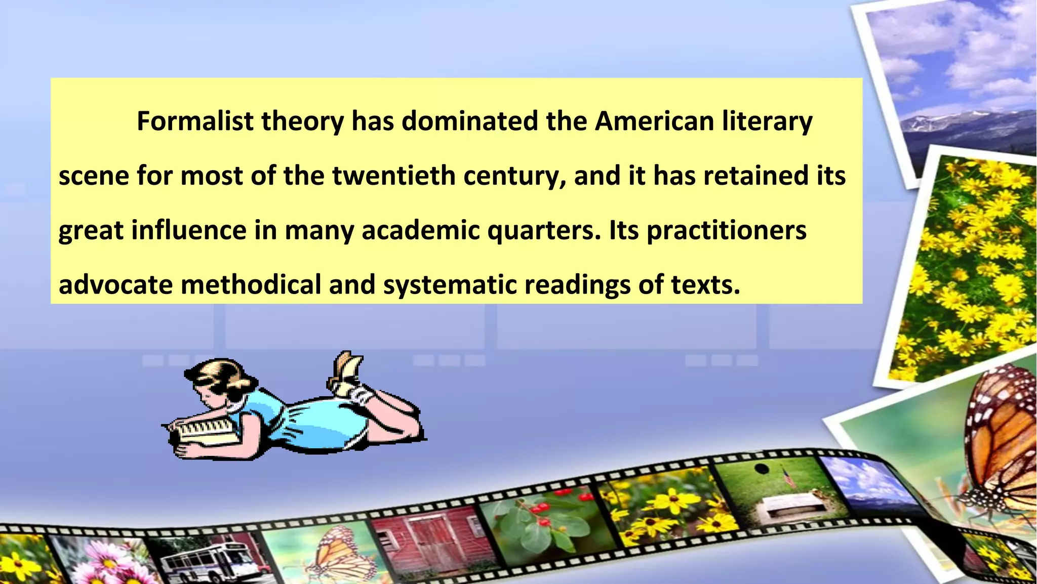Formalism ppt | PPT