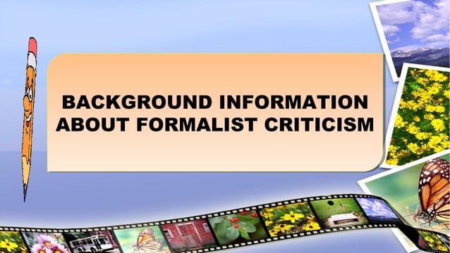 Formalism ppt | PPT | Poetry | Books and Literature