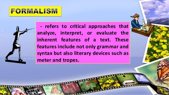 Formalism ppt