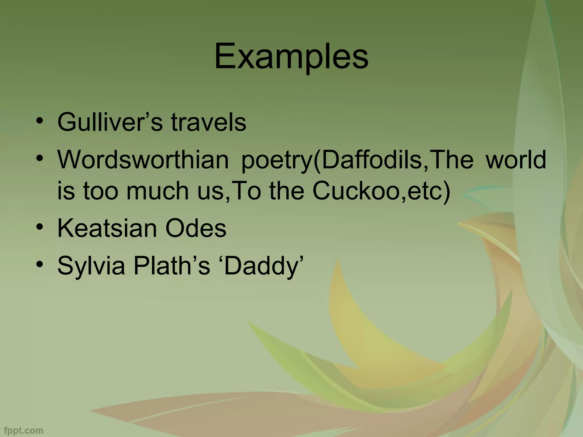 Formalism presentation | PPT