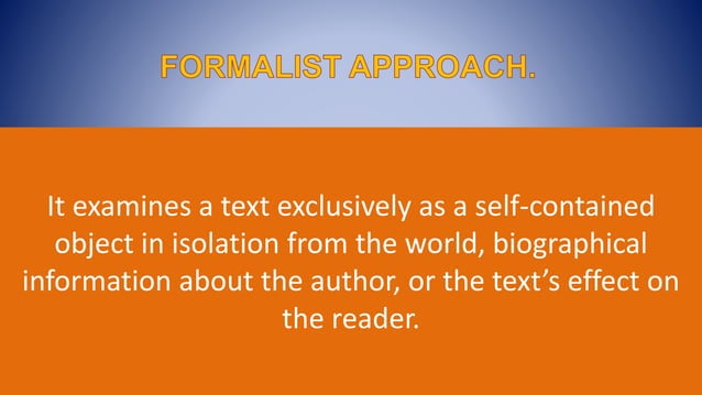 Formalist approach for grade 10 quarter 3 module 4 .pptx | Fiction ...