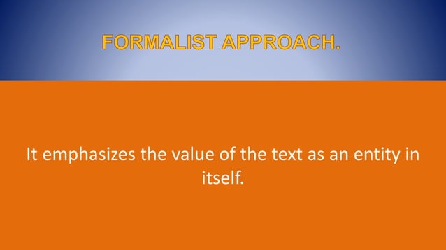 Formalist approach for grade 10 quarter 3 module 4 .pptx | Fiction ...