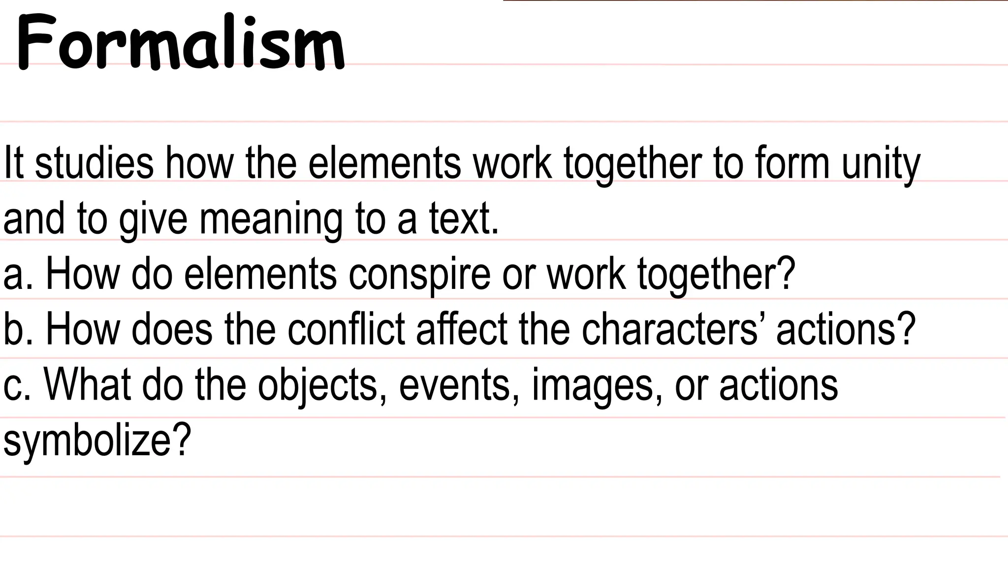Formalist Approach in Literary Criticism.pptx | Drama | Genres