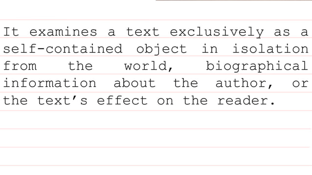 Formalist Approach in Literary Criticism.pptx | Drama | Genres