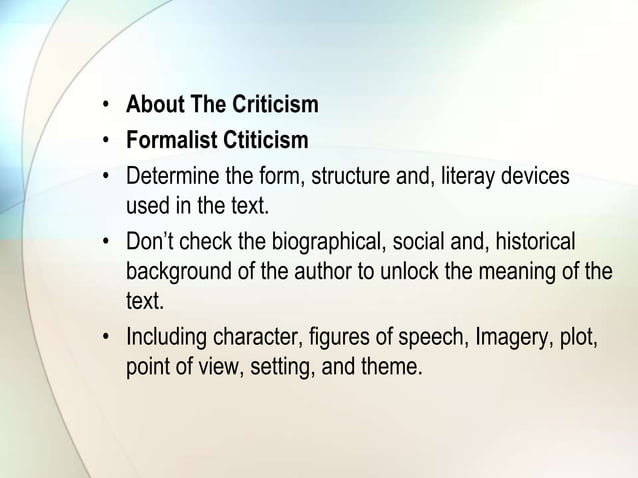 Formalist criticism a rose for emily | PPTX | Bereavement | Family and ...