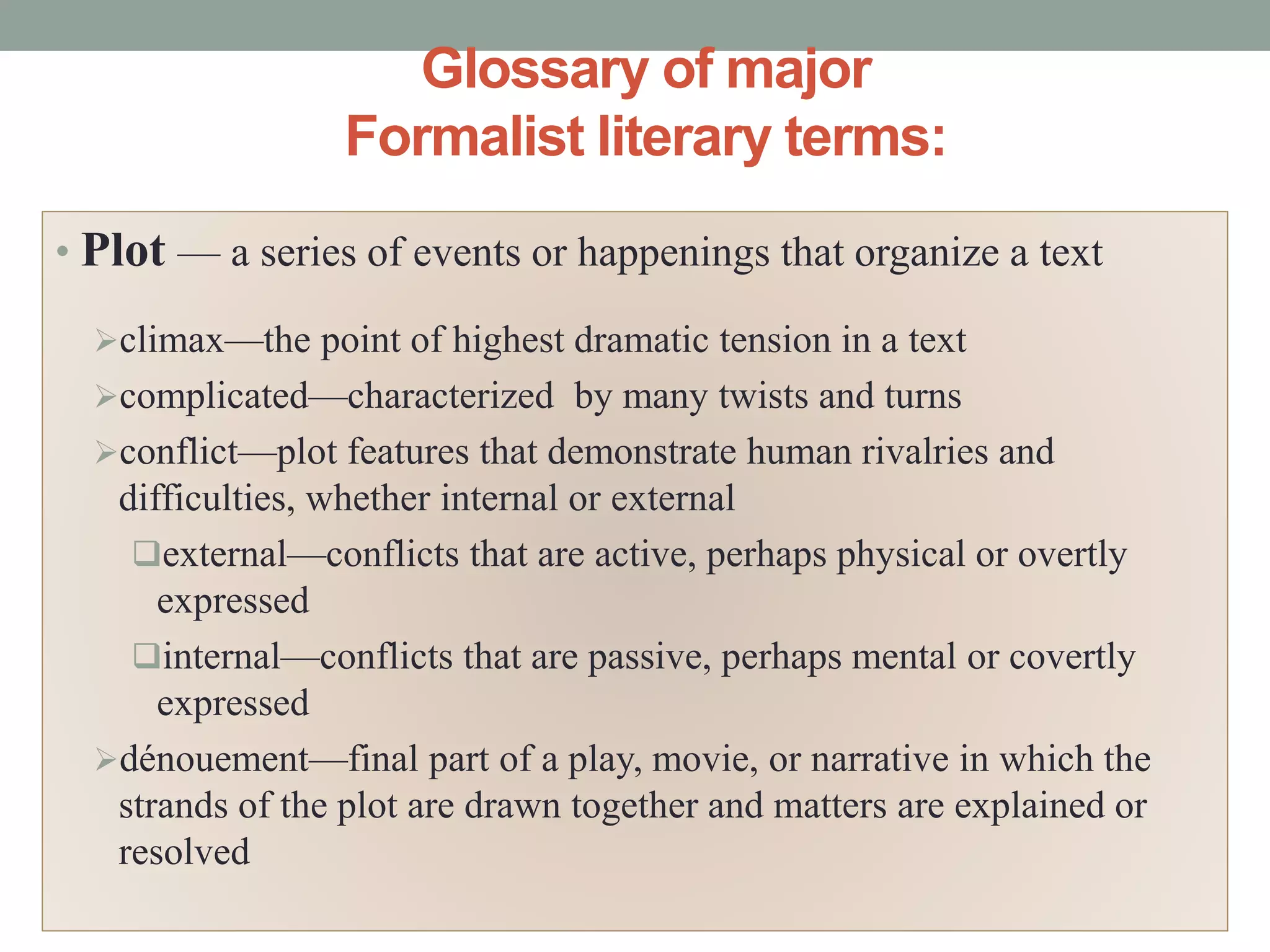 Formalistic approach | PPTX