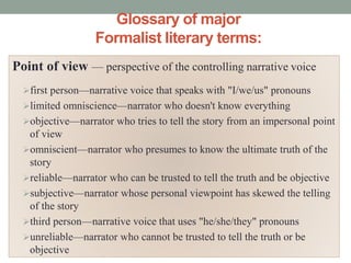 Formalistic approach | PPTX