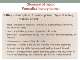 Formalistic approach | PPTX