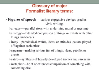 Formalistic approach | PPTX