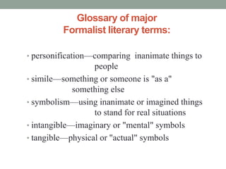 Formalistic approach | PPTX