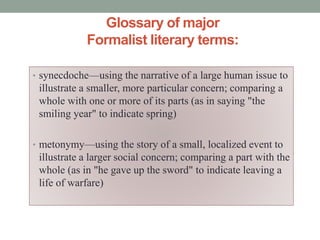Formalistic approach | PPTX