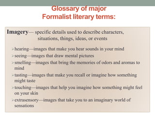 Formalistic approach | PPTX