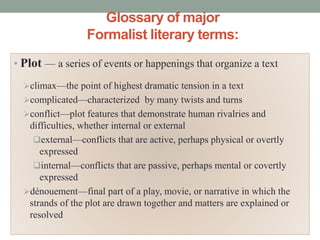 Formalistic approach | PPTX