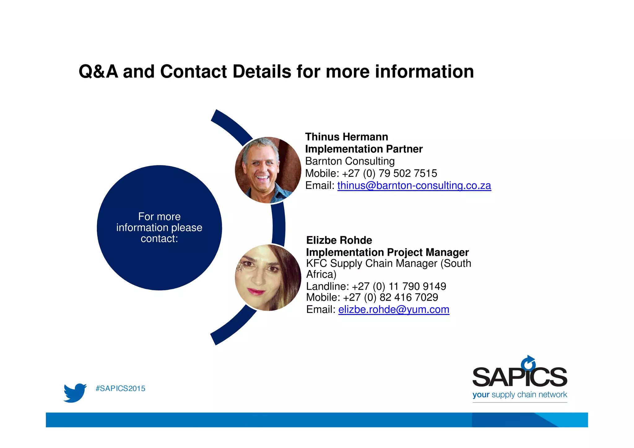 Formalized sales and operations planning (S&OP) | PPT