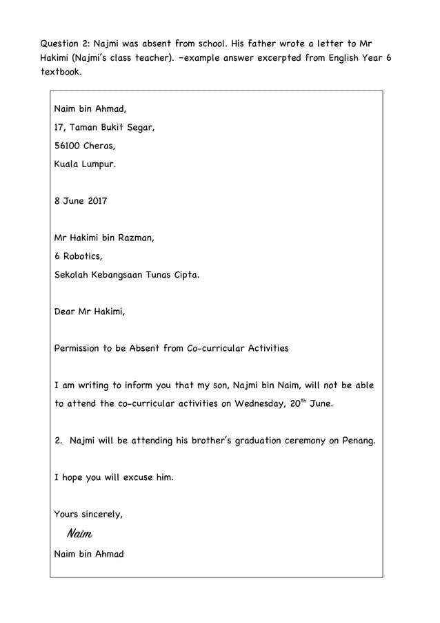 Formal letter (Format, Examples, Exercises) | PDF