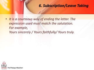 Formal letter final | PPT