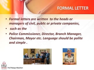 Formal letter final | PPT