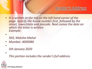 Formal letter final | PPT