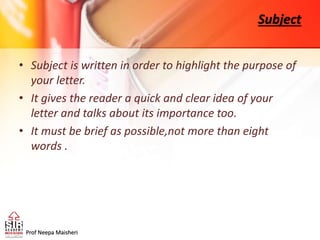 Formal letter final | PPT