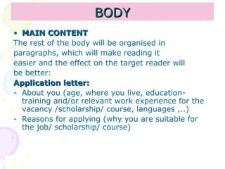 Formal letters | PPT