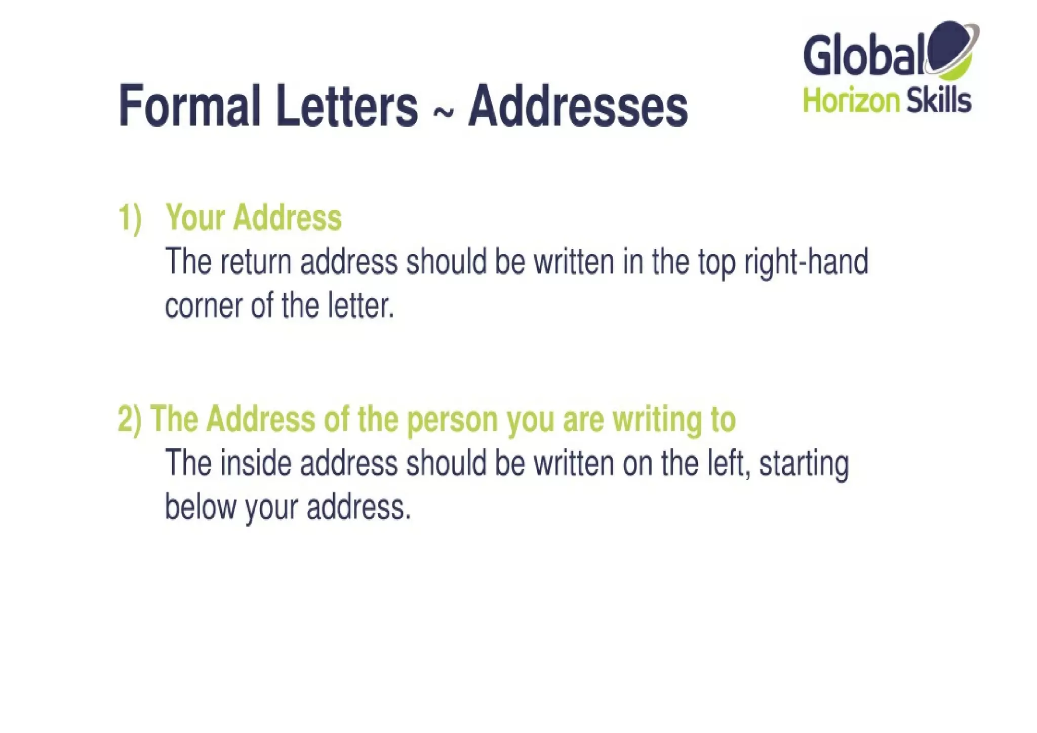 Formal Letter Writing | PDF