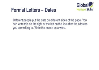 Formal Letter Writing | PPT