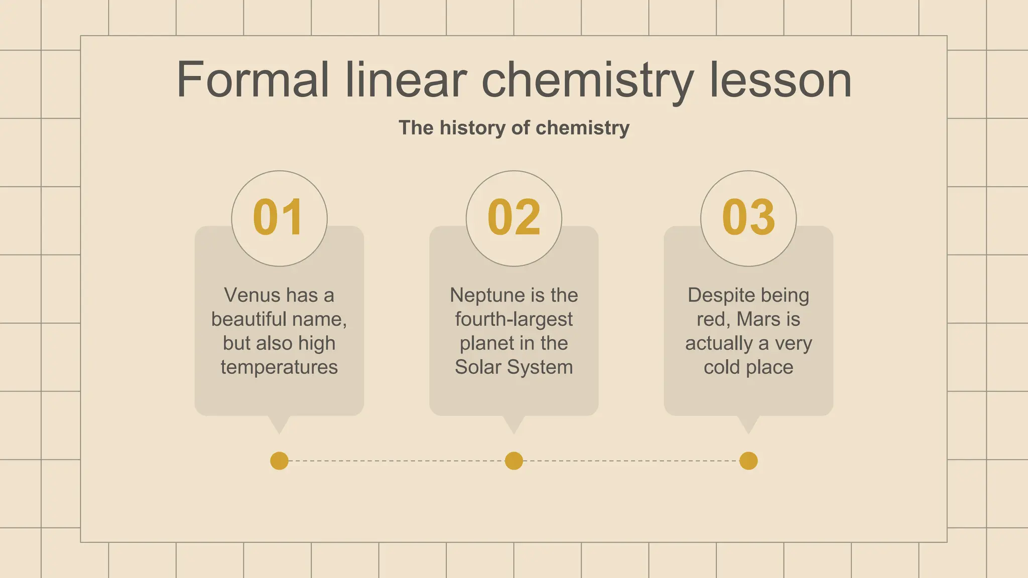 Formal Linear Chemistry Lesson Theme for College Infographics by ...