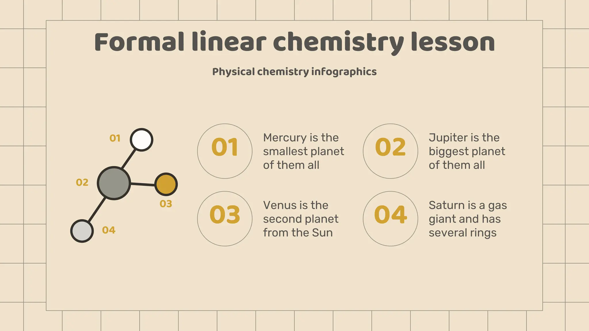 Formal Linear Chemistry Lesson Theme for College Infographics by ...