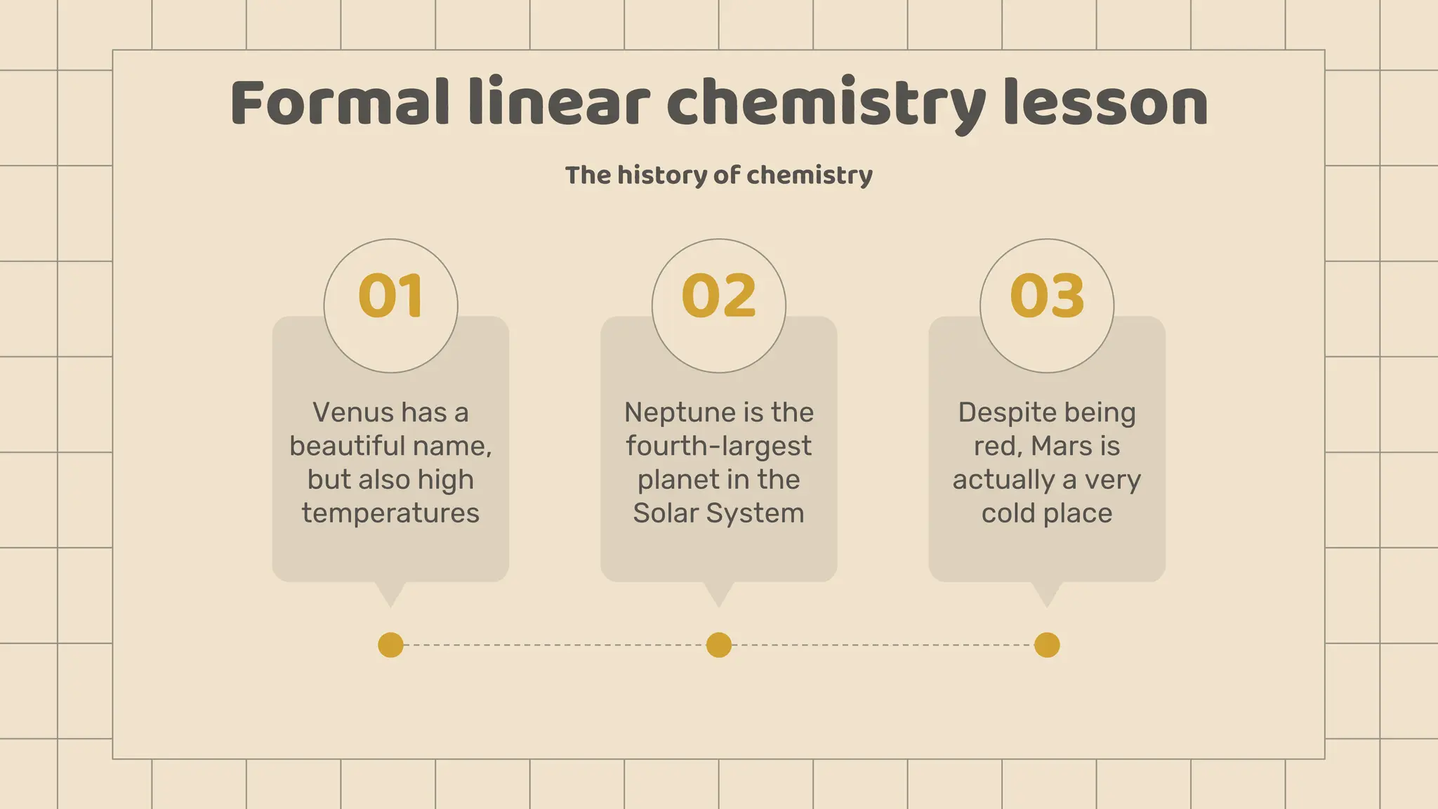Formal Linear Chemistry Lesson Theme for College Infographics by ...