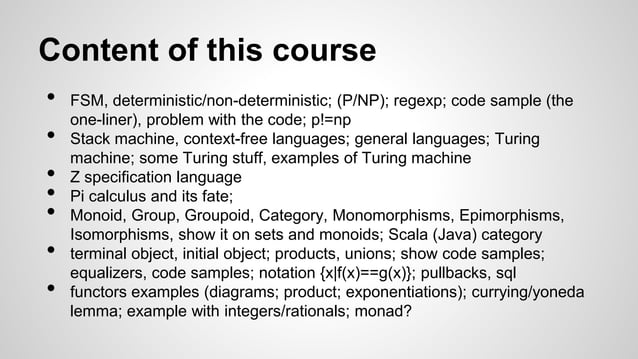 Formal methods 1 - introduction | PPTX | Programming Languages | Computing