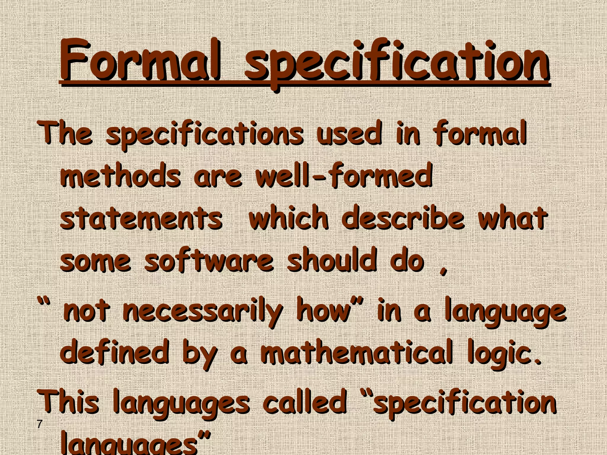 Formal Methods | PPS