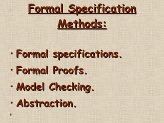 Formal Methods | PPS