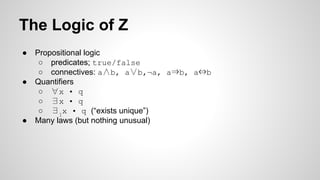 Formal methods 4 - Z notation | PDF